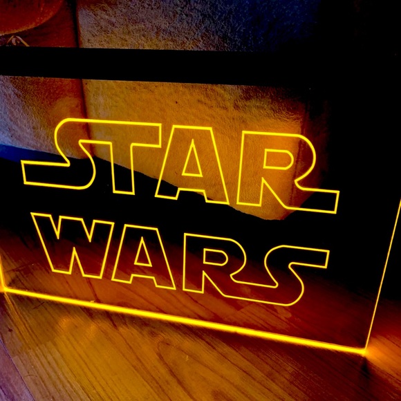 Other | Star Wars Led Neon Light Sign 8x12 | Poshmark